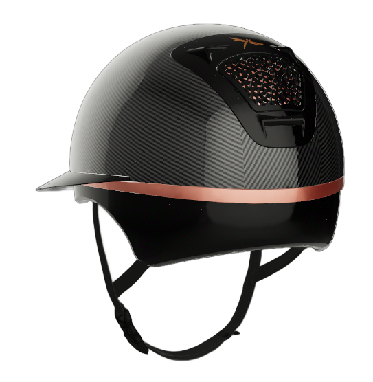 Casco Equitación | Casco Freejump Vornoï Carbon Temple | Lopetzki